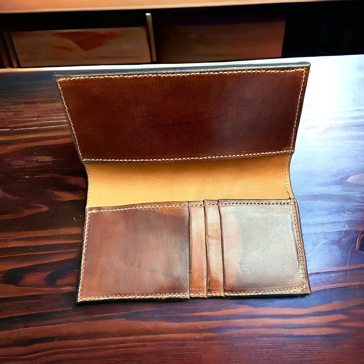 Hand Tooled Check Book Cover – Finca Palomita